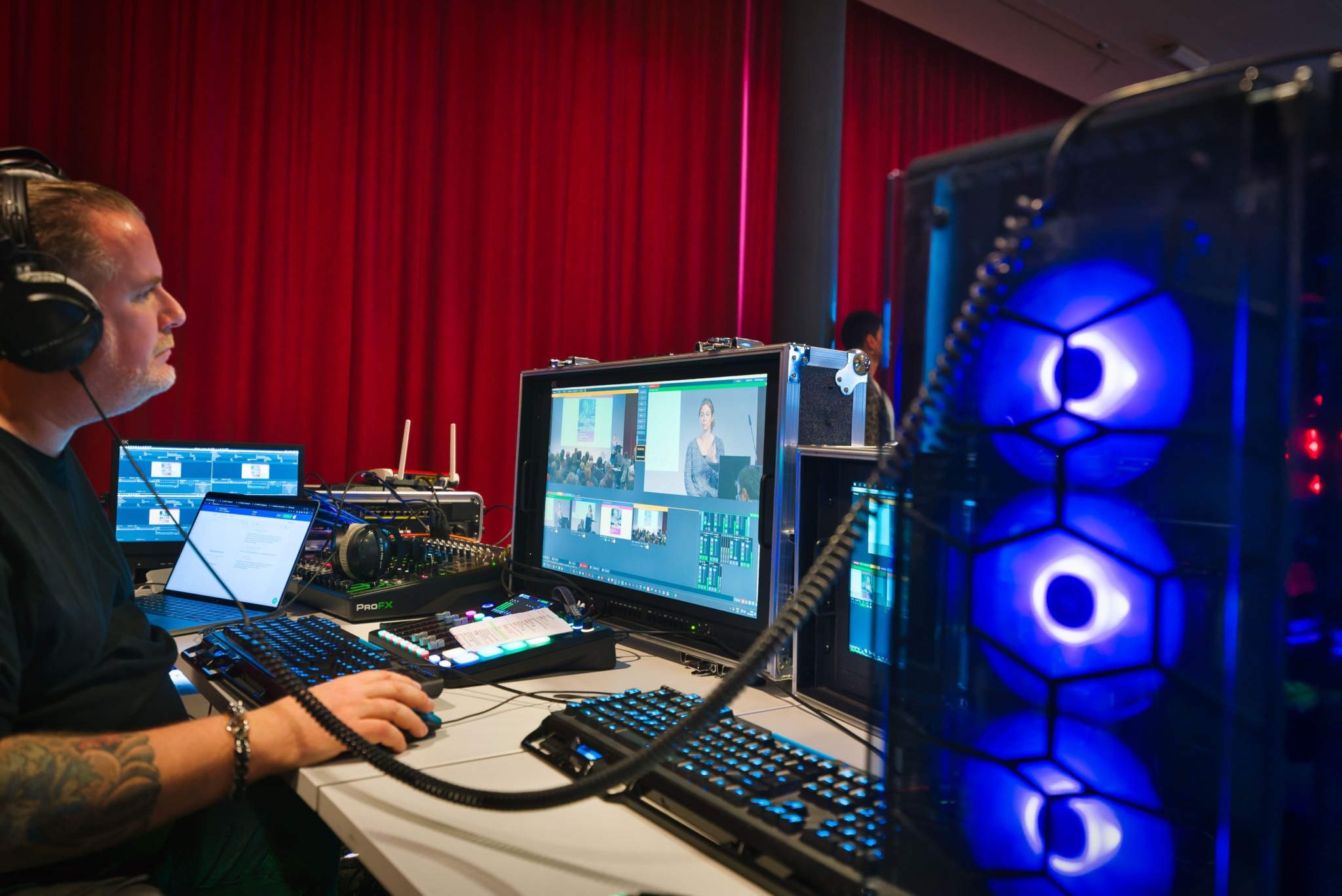 vMix Livestream Operator mit PC System 2 - NDI, DANTE - KunzMedia ...