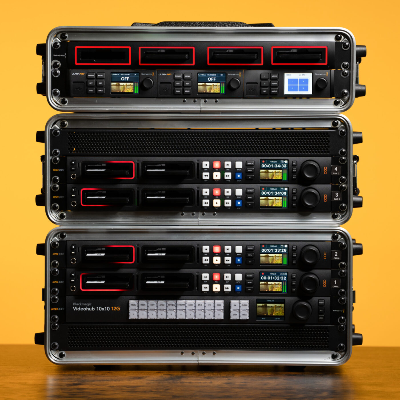 Blackmagic Design HyperDeck Studio 4K Pro Rack - KunzMedia Fotografie ...